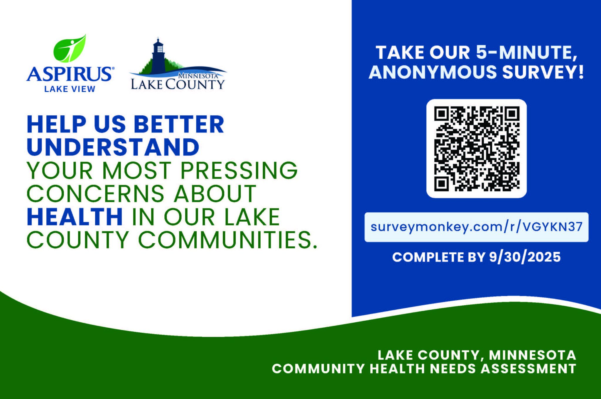 Take our survey: Community Health Needs Assessment for Lake County ...